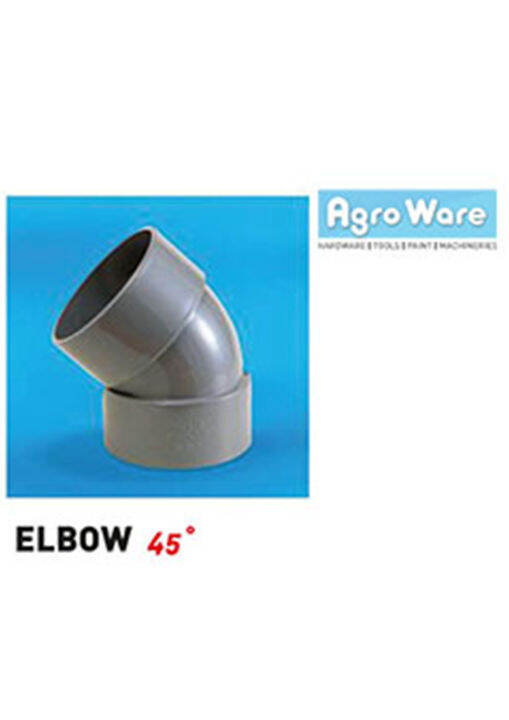 BBB PVC Elbow 45* 15 mm - 150 mm | Lazada