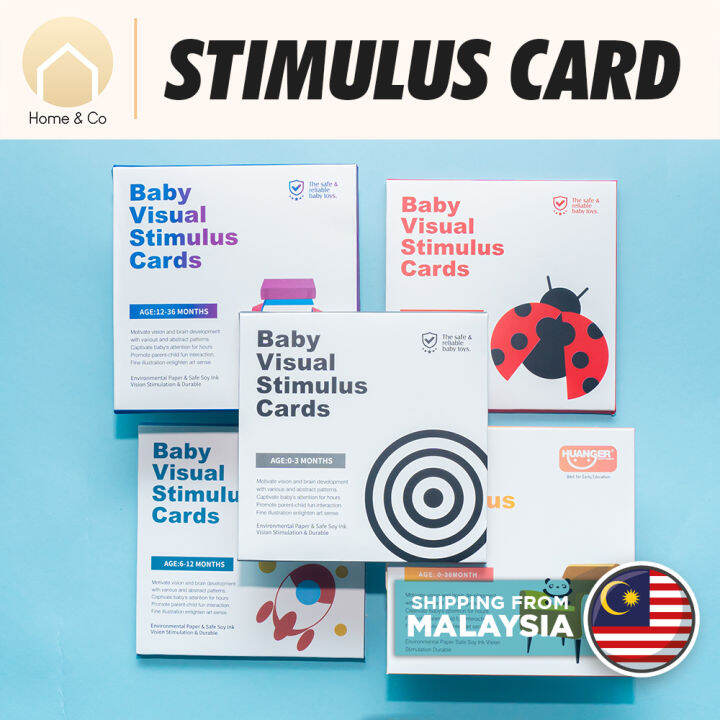 Baby Visual Stimulus Card, Black White card Baby, Vision Stimulus, 0 to ...