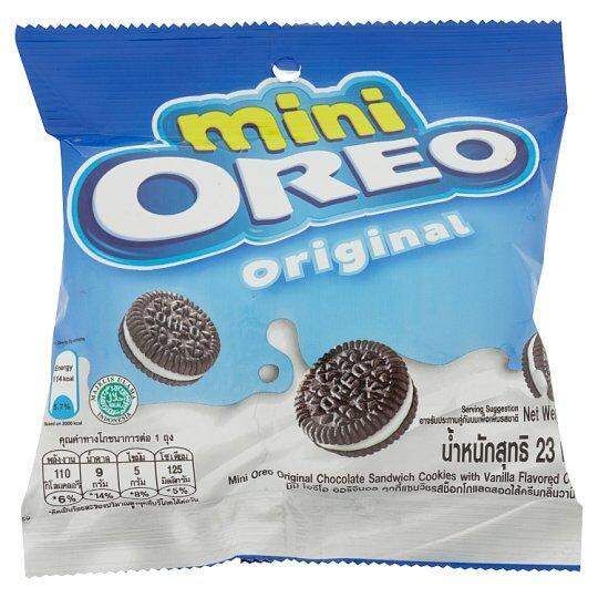 Oreo Mini Original Vanilla Flavored Cream Biscuits 23g | Lazada