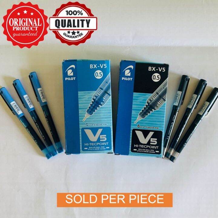 Pilot Hi-Tecpoint V5 0.5mm Roller Sign pen (SOLD PER PIECE) | Lazada PH