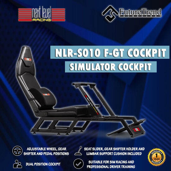 Next Level Racing (NLR-S010) F-GT Simulator Cockpit | Lazada