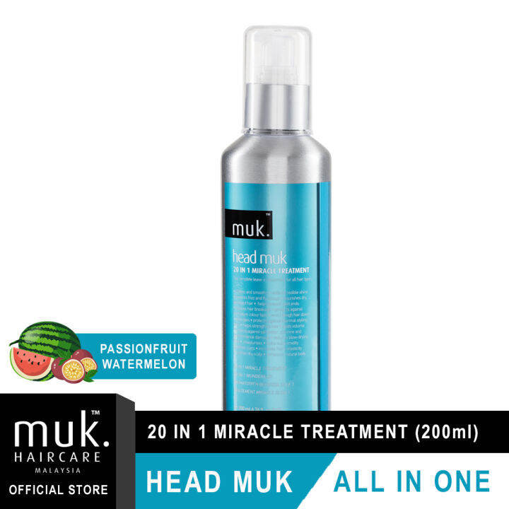 Head Muk 20 in 1 Miracle Treatment (200ml) (AWARD WINNING AUSTRALIAN ...