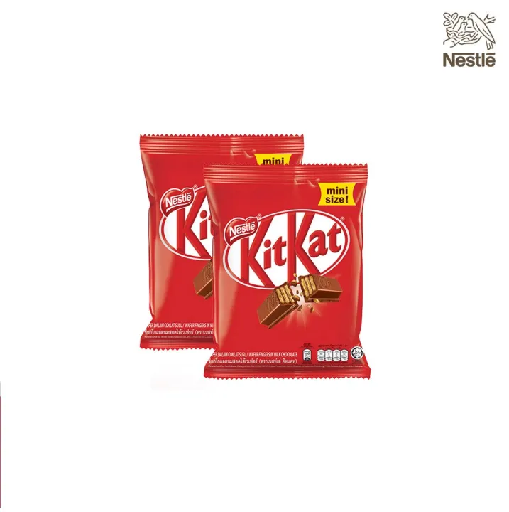 KITKAT Milk Chocolate Mini 9g - Packs of 8 by 2s | Lazada PH