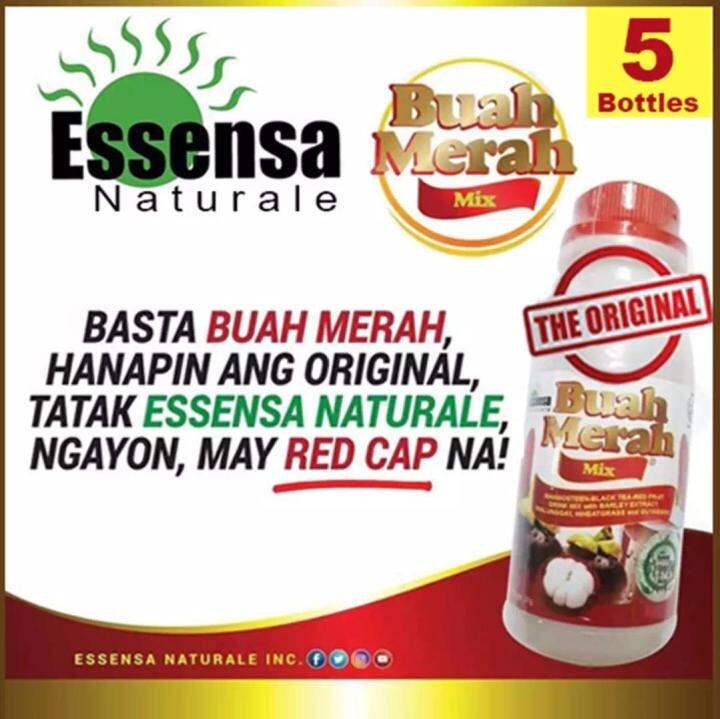 Buah Merah Mix Powdered Herbal Juice Drink (Essensa Naturale) - 5 ...
