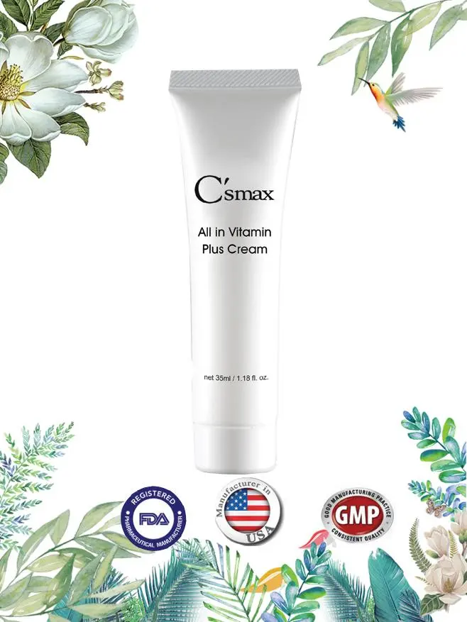 C'smax All in Vitamin Plus Cream 35ml *ของแท้100% * เลขที่ อย.10-2 ...