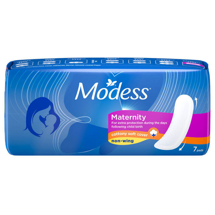 Modess Maternity Sanitary Napkins 7s | Lazada PH