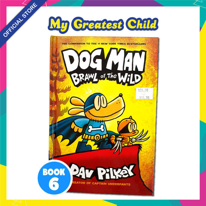 [Ready Stock] (Aged 6-8) Dog Man Book 6: Brawl of the Wild / Dogman Dog ...