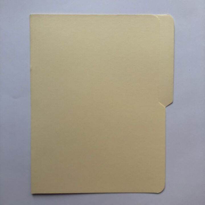 Cream Short Folder (5 folders per order) | Lazada PH