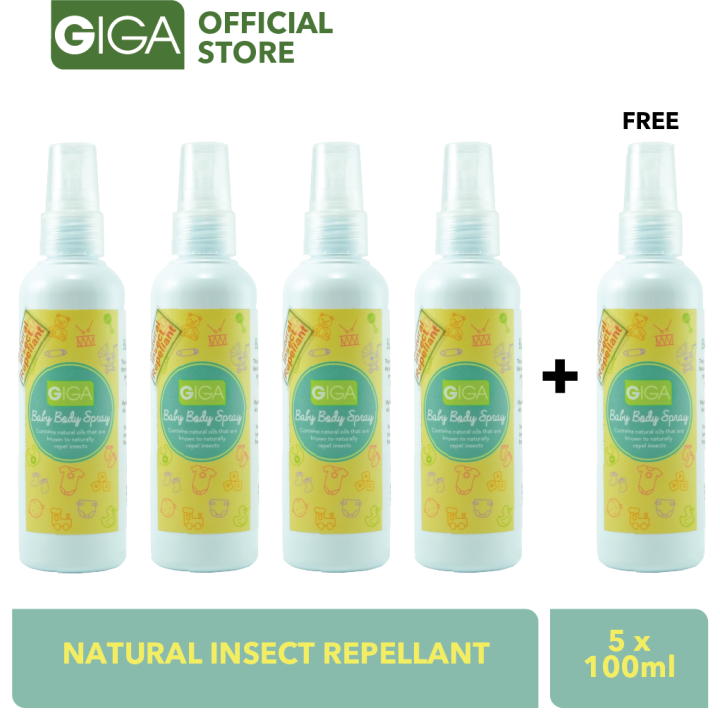 GIGA Baby Body Spray 100ml - BUY 4 GET 1 FREE | Lazada PH