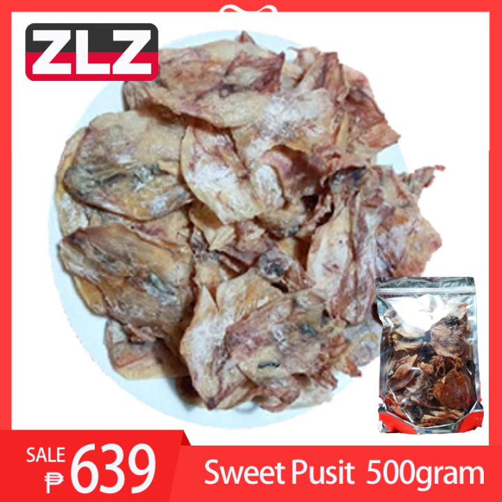 Fish Dried sweet pusit fish Fresh Dried SWEET PUSIT from Palawan 500g ...