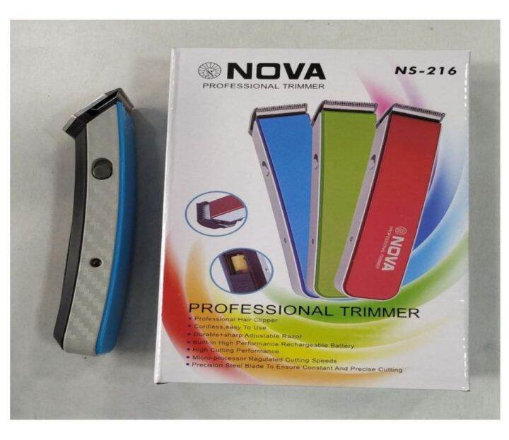 Hair Trimmers Nova Charged Electric Push-and-cut Hairdresser Home Mini ...