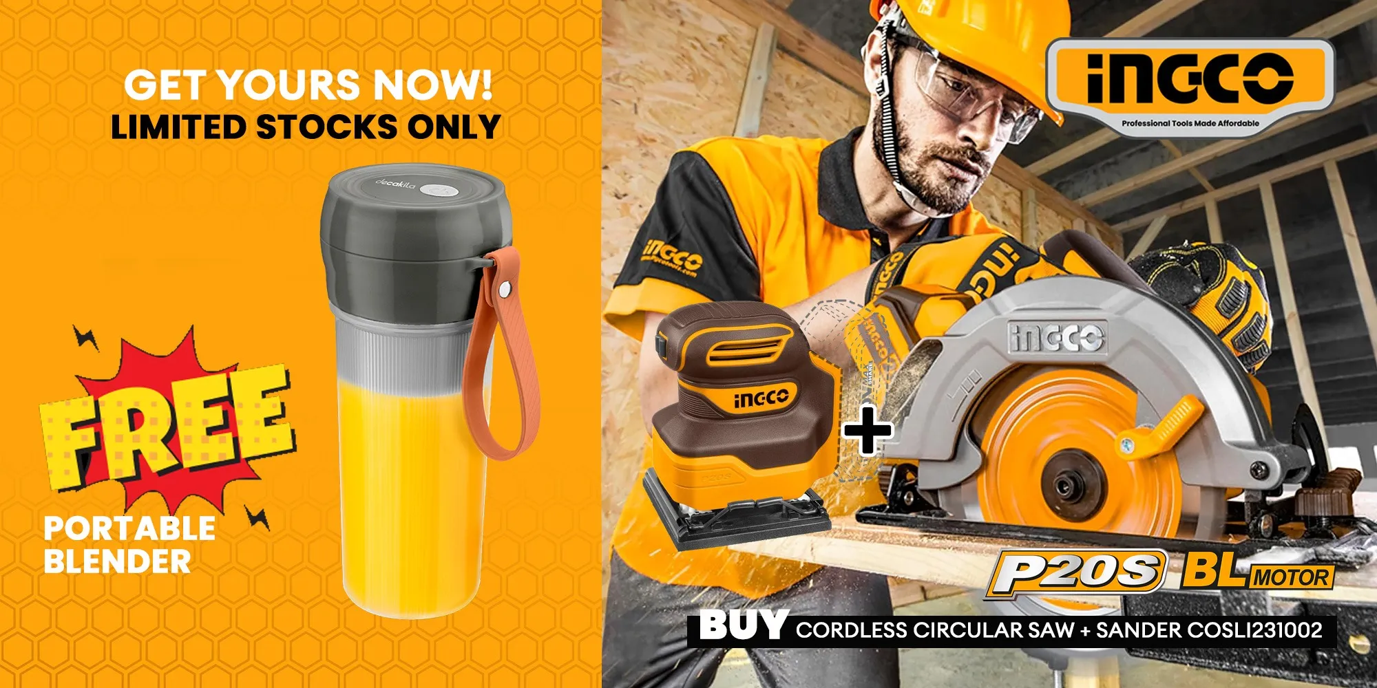 Shop online with INGCO now! Visit INGCO on Lazada.