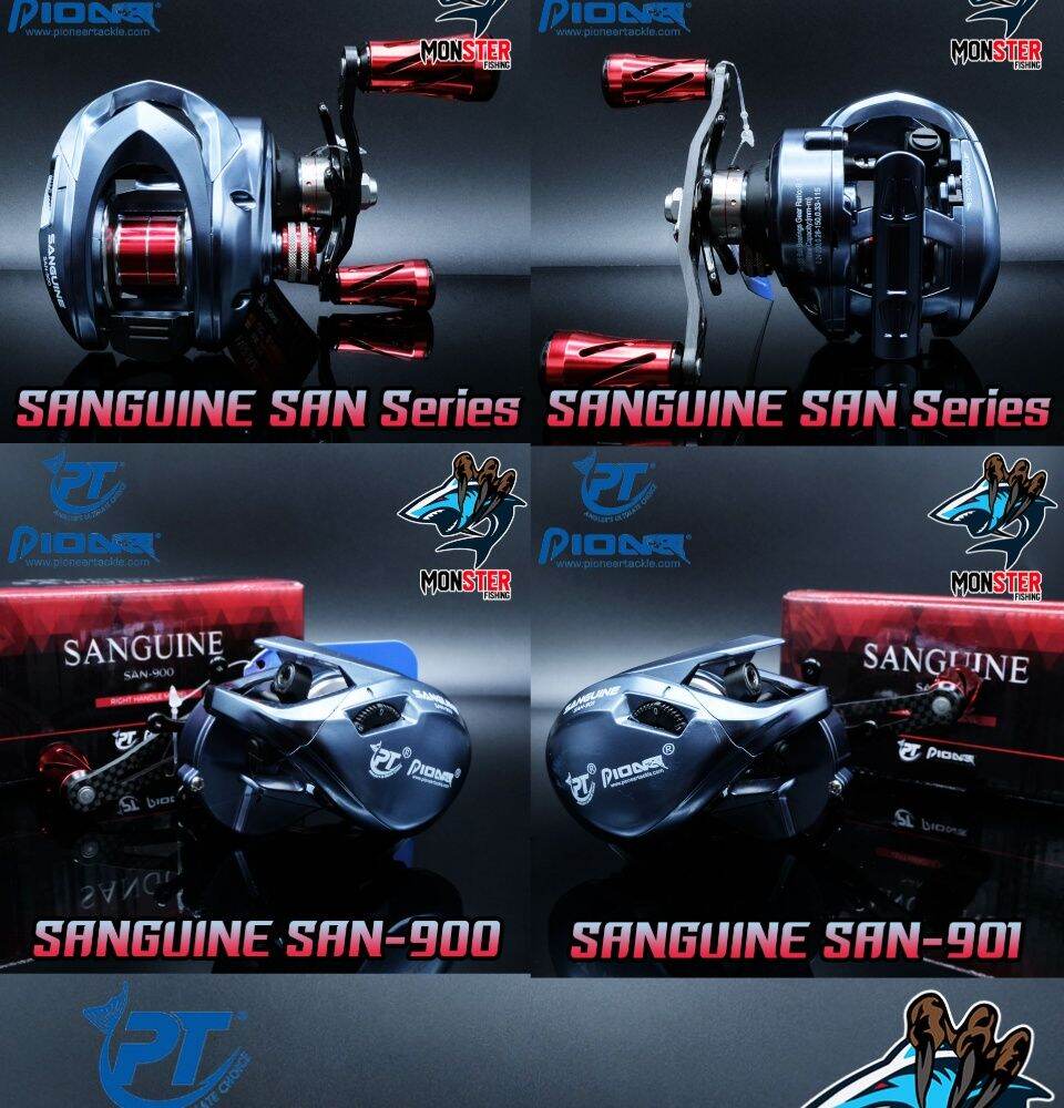 รอกหยดน้ำ PIONEER SANGUINE SAN-900/901 (มีทั้งหมุนขวาและหมุนซ้าย ...