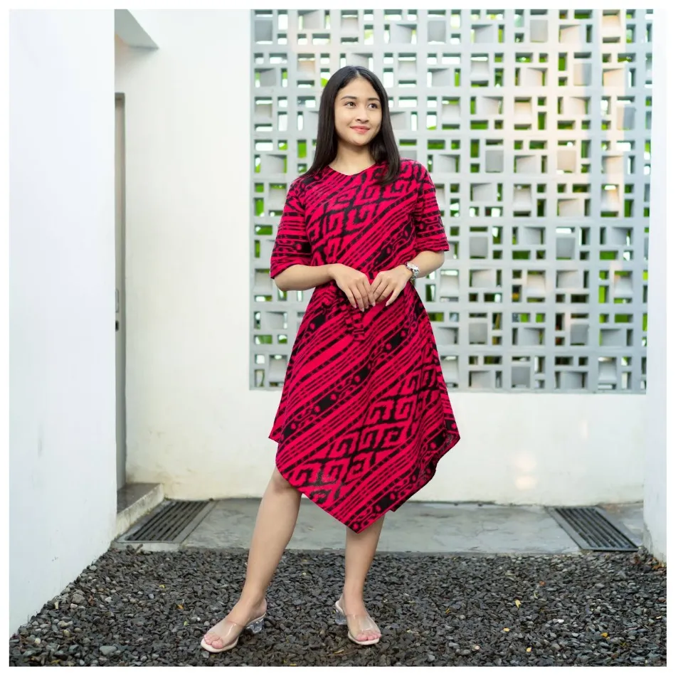 Model Dress Batik Pesta
