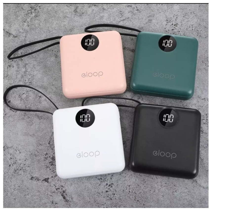 eloop【2022รุ่นใหม่ล่าสุด】Power Bank 30000mAh ของแท้ 100% พาวเวอร์แบงค์ แบตสำรอง ความจุ 30000 mAh ...