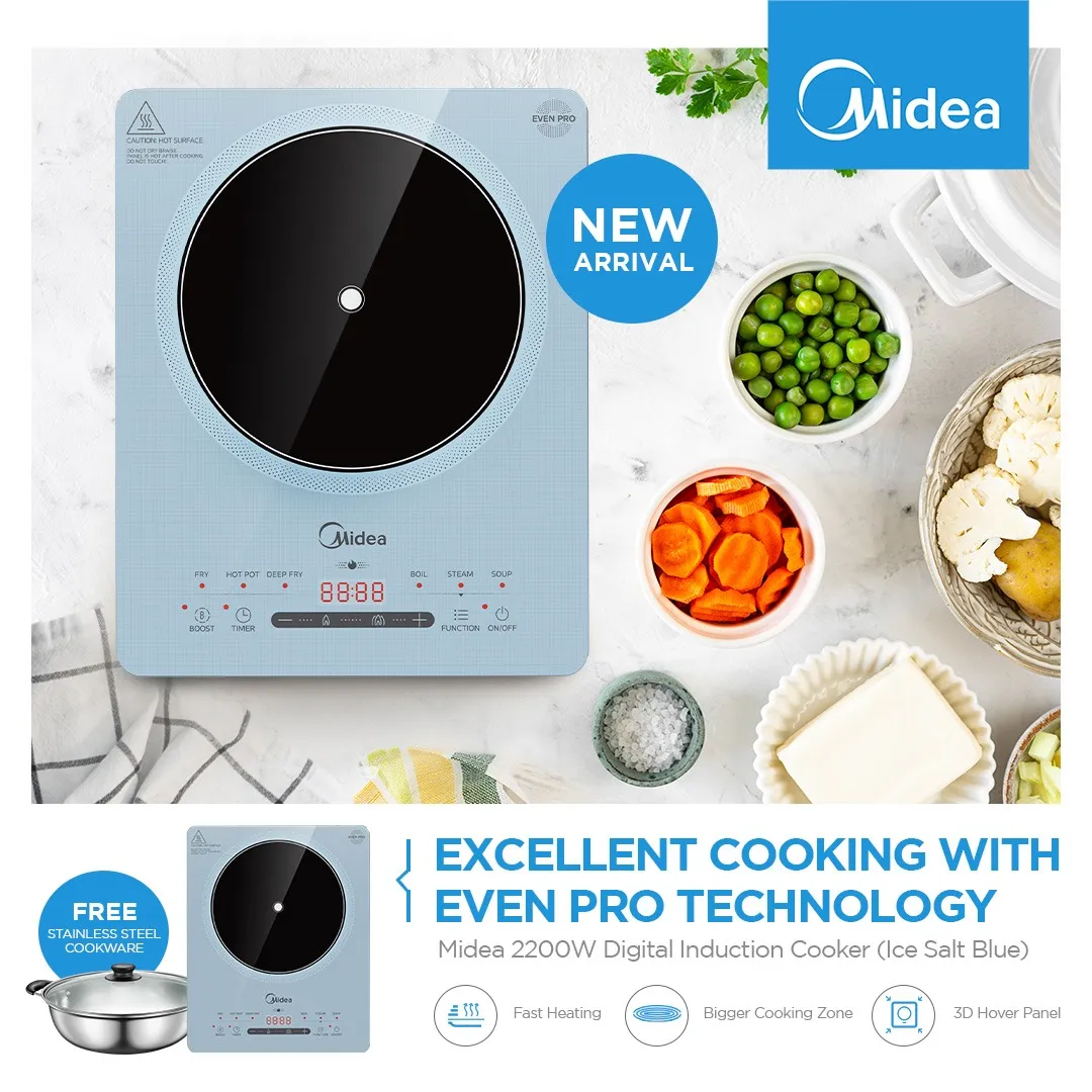 Shop online with Midea now! Visit Midea on Lazada.