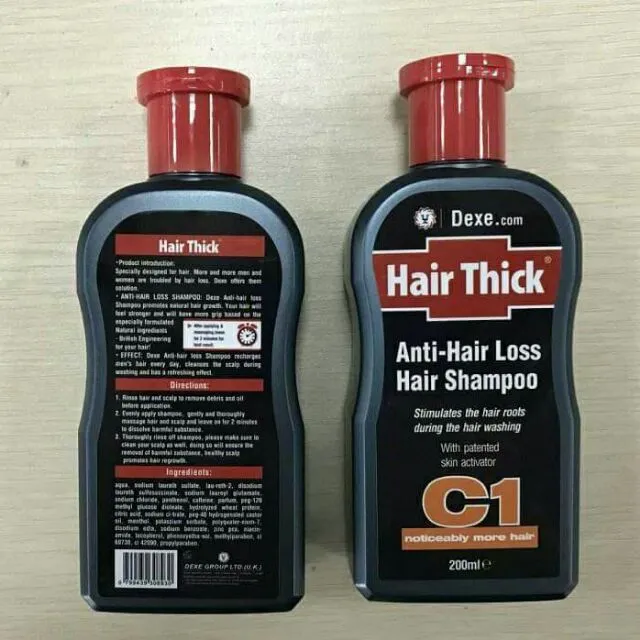 Dexe Hair Thick C1 Anti Hair Loss Shampoo Hair Grower 200ml, For ...