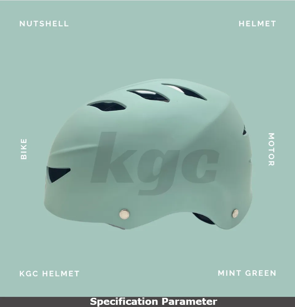 [KGC] KGC MINT GREEN Motorcycle / Bike Helmet Open Face None Visor ...
