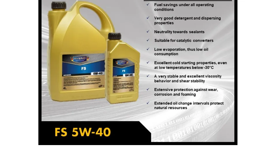 Aveno Malaysia AVENO FS Low SAPS 5W-30 Is A Synthetic Low, 59% OFF