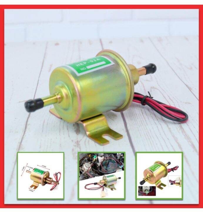 ปั๊มเชื้อเพลิงแรงดันสำหรับดีเซลและเบนซิน 12V/24V Universal Gasoline ...