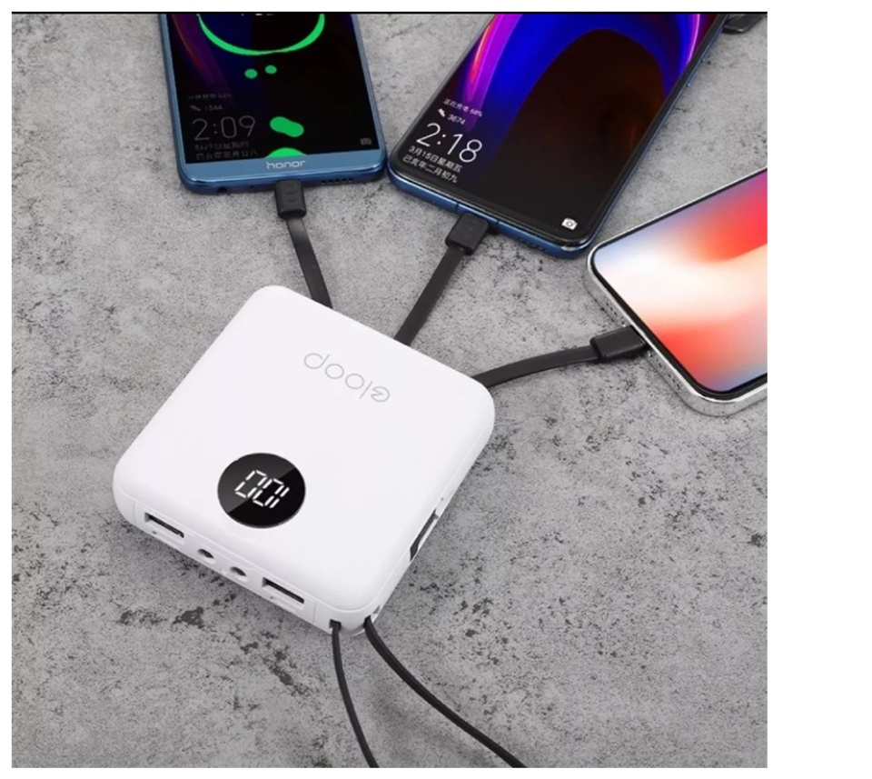 eloop【2022รุ่นใหม่ล่าสุด】Power Bank 30000mAh ของแท้ 100% พาวเวอร์แบงค์ แบตสำรอง ความจุ 30000 mAh ...