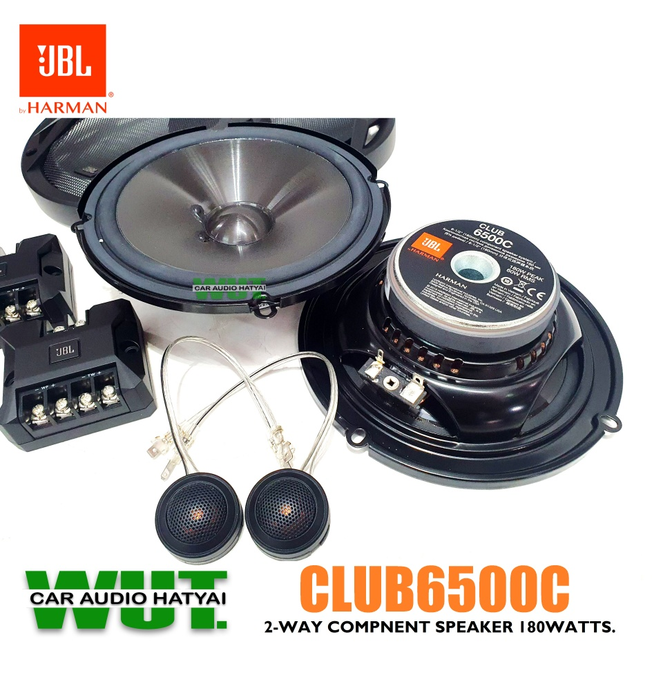 ลำโพงเสียงกลางแหลม 6.5นิ้ว(แยกชิ้น) 2ทาง กำลังขับ 180วัตต์ รุ่น CLUB 6500C | Lazada.co.th