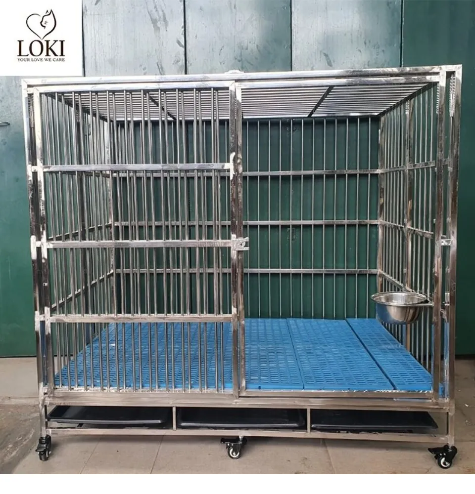 Dog Cage Stainless Steel | canoeracing.org.uk