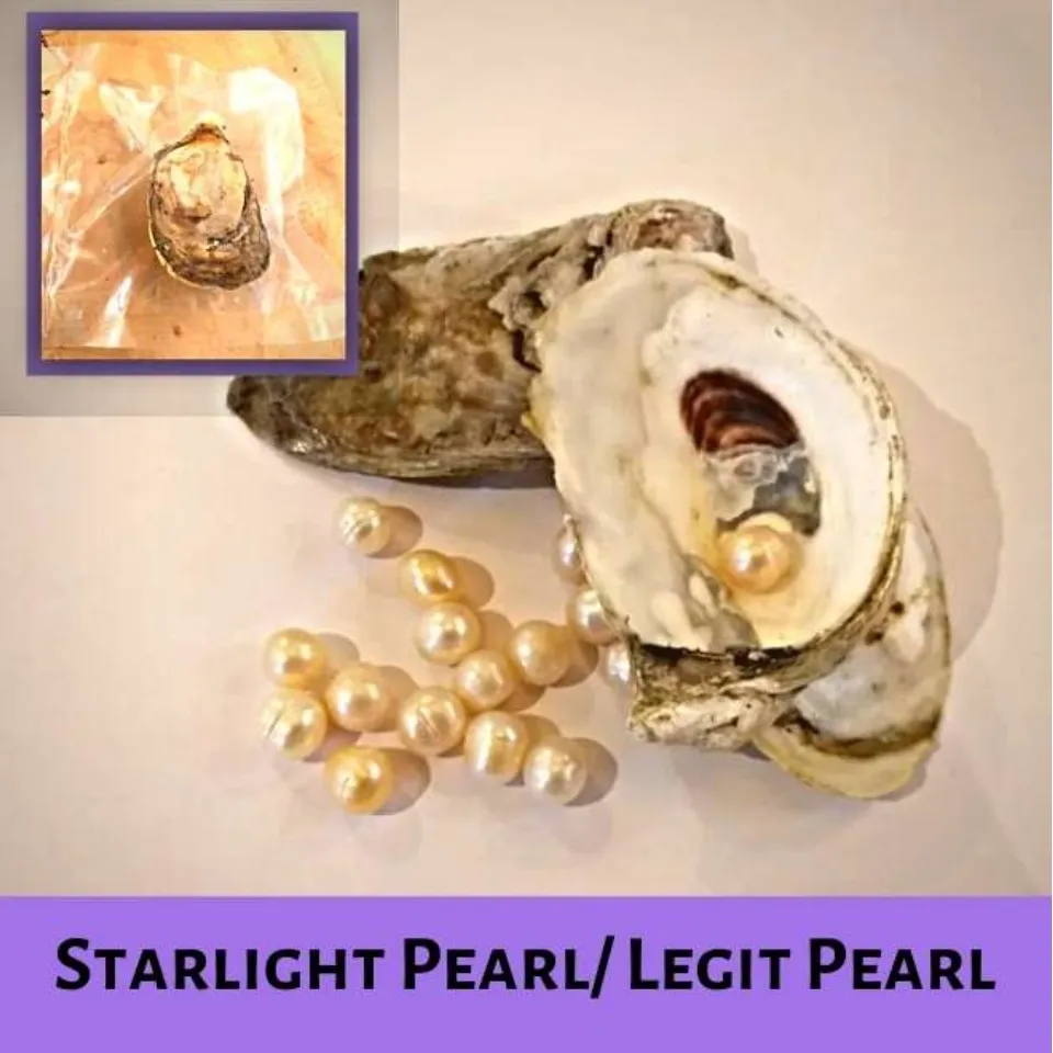 Real Pearl In Shell