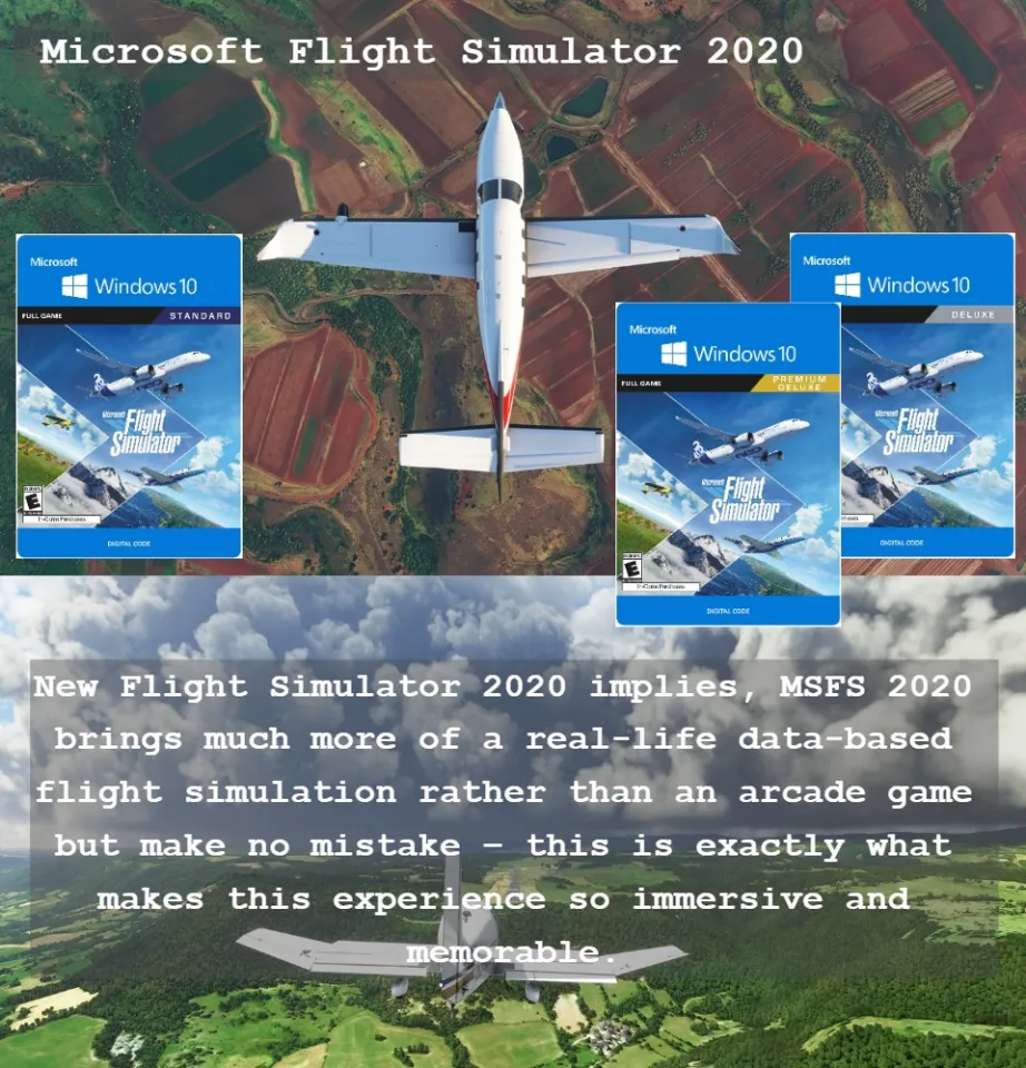 Evolution Of Microsoft Flight Simulator 1982-2020, 45% OFF
