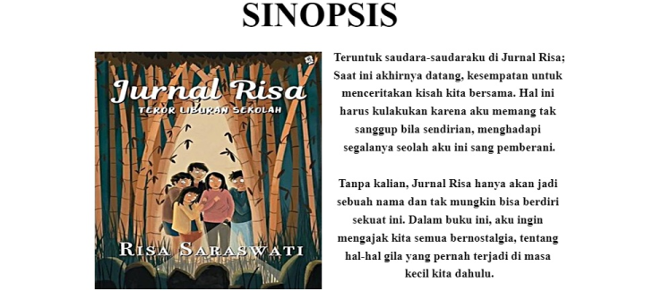 Novel Jurnal Risa - Risa Saraswati | Lazada Indonesia