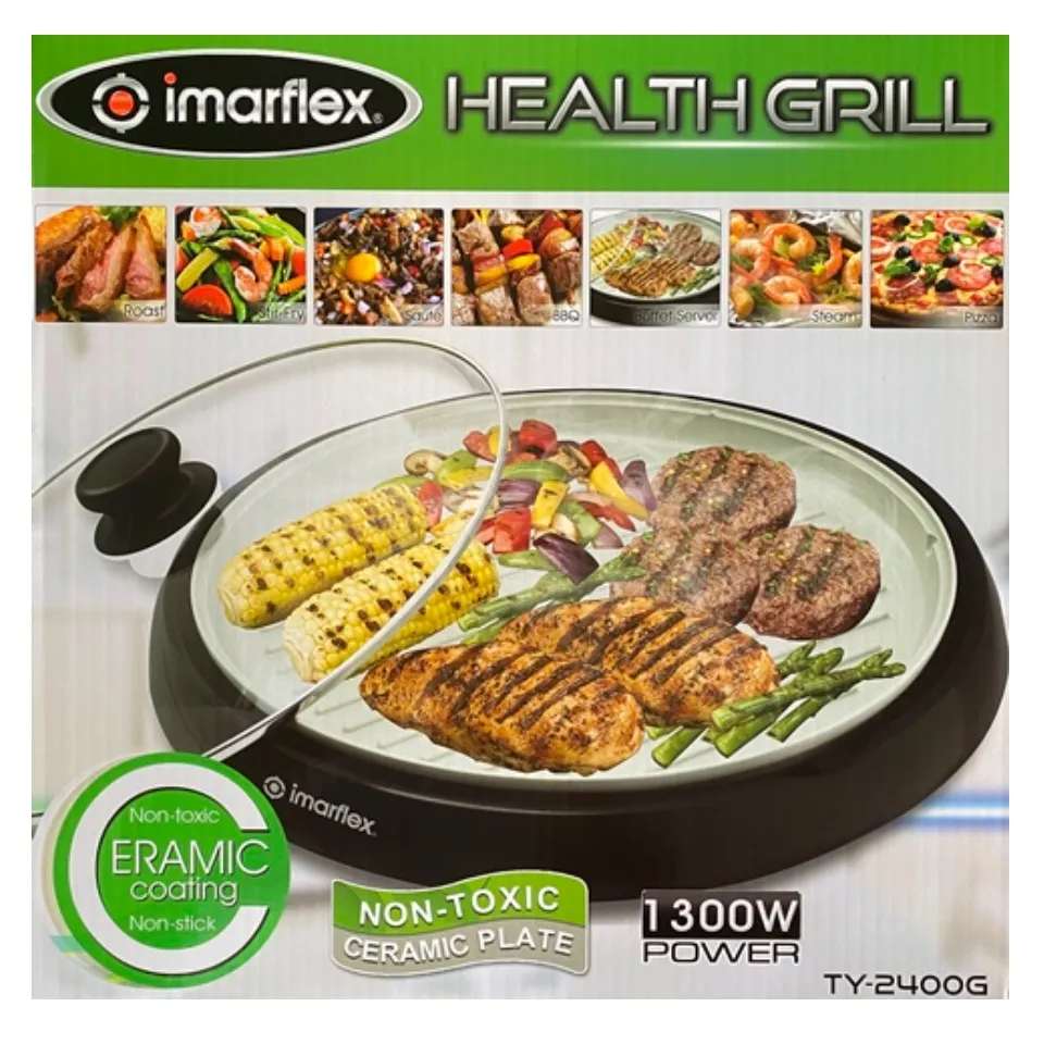 Imarflex 7-in-1 Teppanyaki Griddle