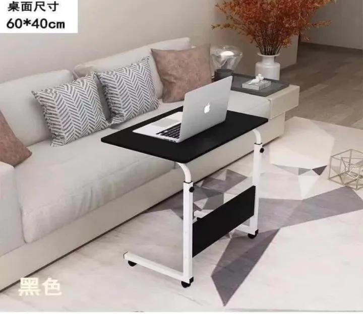Adjustable Computer Desk Simple Mobile Lifting Laptop Table With Wheels ...