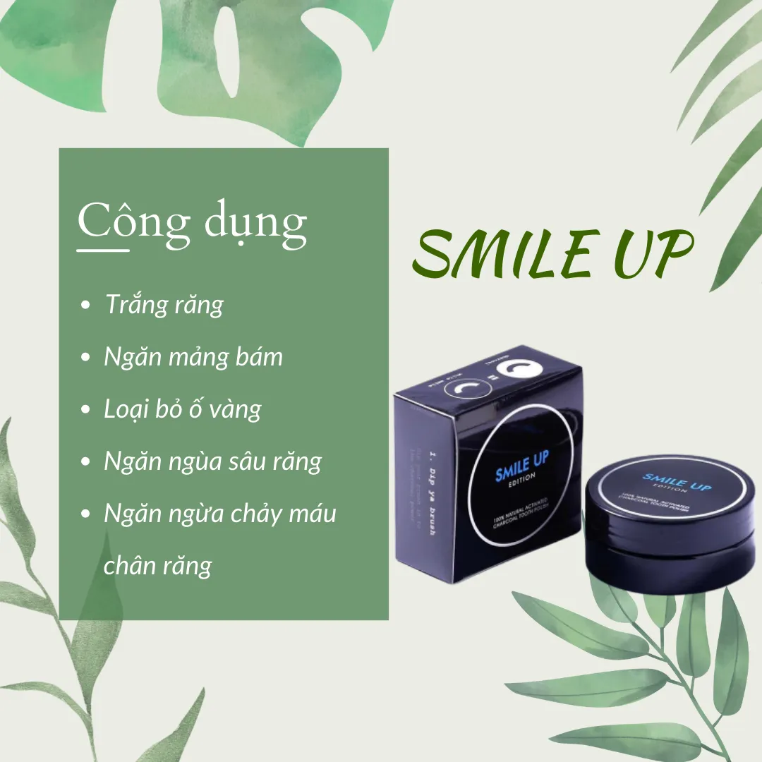 [HCM]Than trắng răng Smile Up 45.738 ₫ - MUA BÁN CHÍNH HÃNG