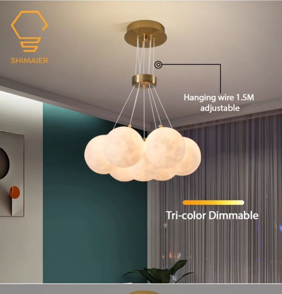 Planets Solar System Ceiling Light Chandelier Fixture | Shelly Lighting