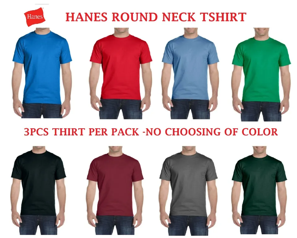 Hanes Tee Shirt Colors