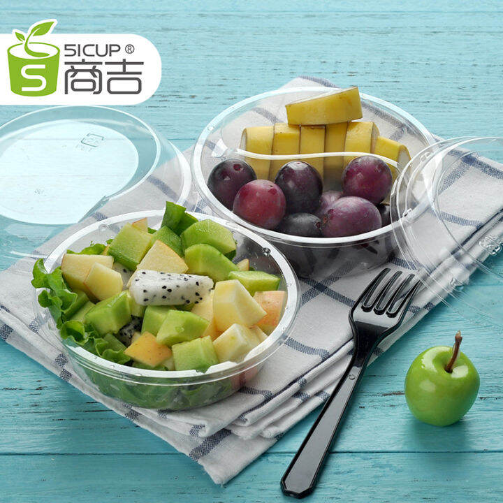 Shanghai Qingji กล่องใส่ผลไม้แบบใช้แล้วทิ้งกล่องบรรจุชามสลัดกล่องตัด ...