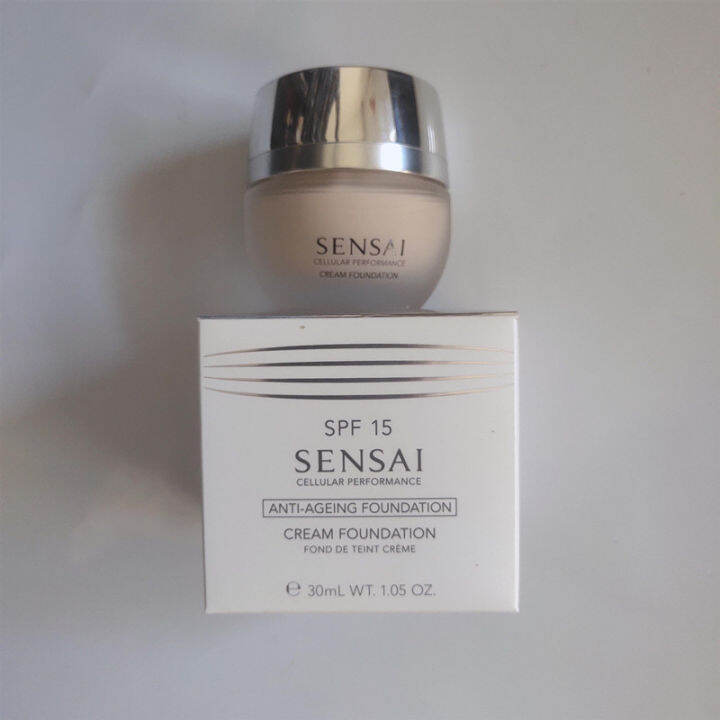 Japanese Counter Kanebo Kanebo Sensai Foundation Cream Dry Leather ...