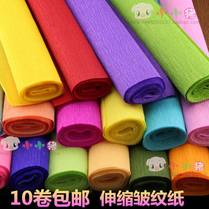 Crease Paper Handcraft Papers Rose Kindergarten DIY Suit Hand Rub Paper ...