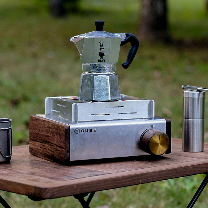 Kovea Cube เตาบาร์บีคิวสไตล์เกาหลีเตาต้มกาแฟต้มน้ำแบบพกพาขนาดมินิตั้ง ...