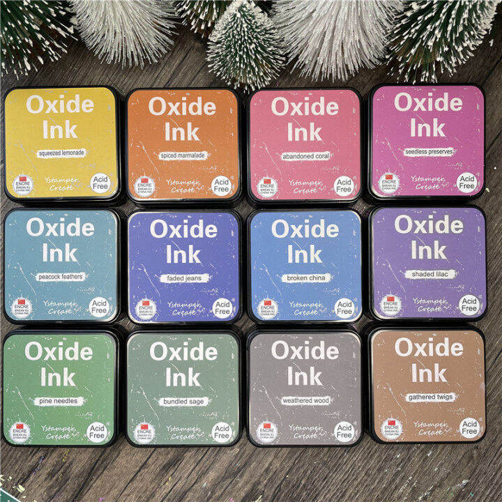 Oxide Oxidation Printing Table Smudging Smudging Card Art Magazine ...