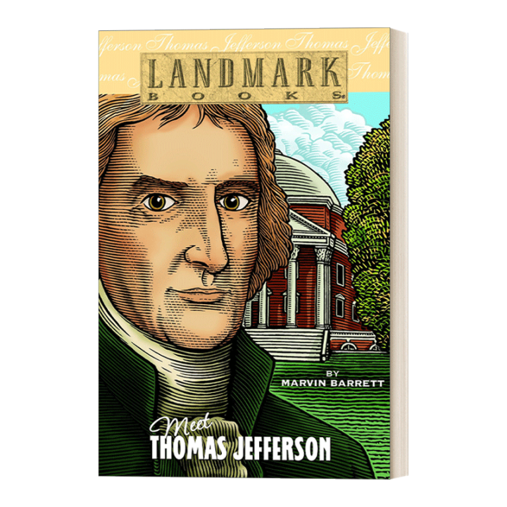 Milu Meet Thomas Jefferson Landmark Books Original English Books ...
