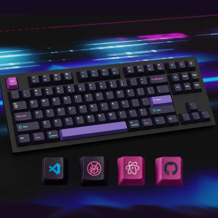 Keychron Original Cherry Height Low Axis PBT Sublimation OSA/OEM/XDA ...