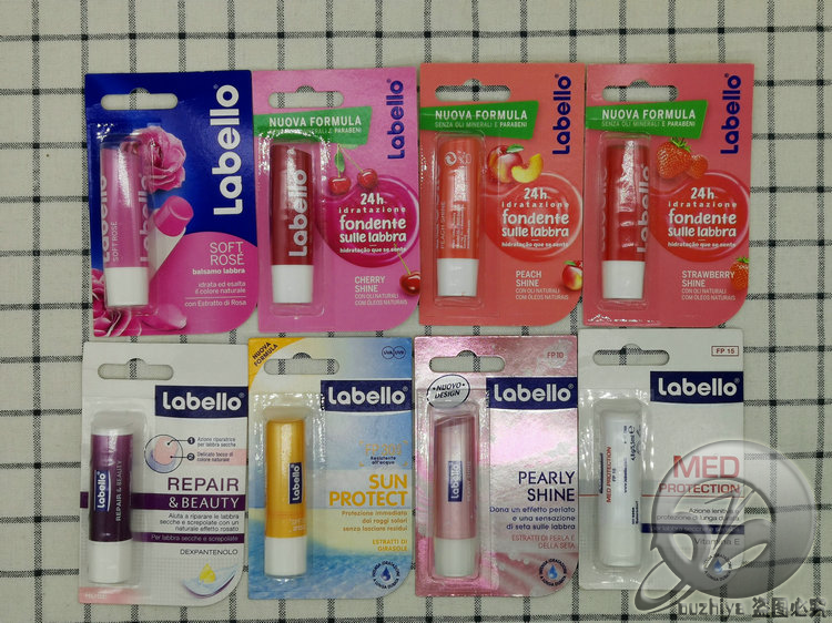 Labello labello เยอรมันลิปกลอสปกป้องริมฝีปากให้ความชุ่มชื้นยาวนานเติม ...