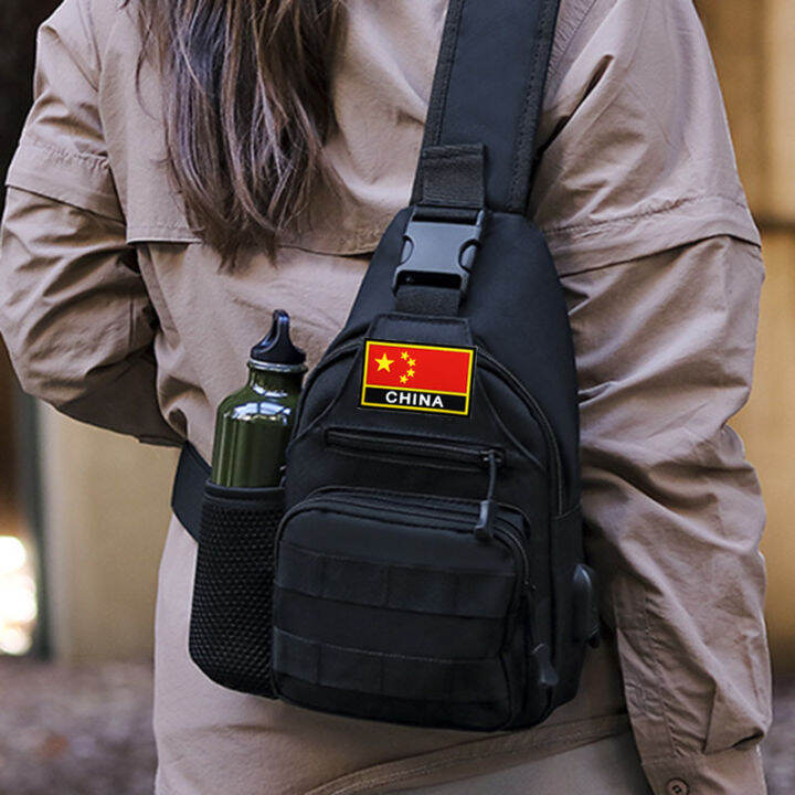 Sport Functional Shoulder Lure Tactical Slingshot Chest Bag | Lazada