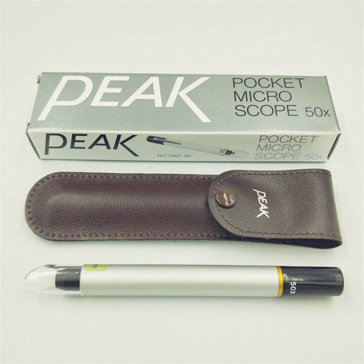 Original Japanese Bijia Peak Original Imported 50 Times Pen Magnifier ...