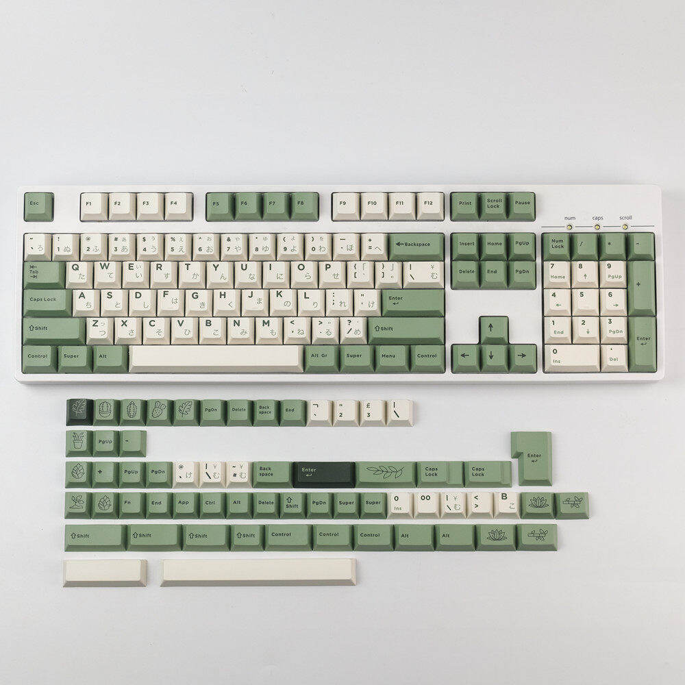 GMK Desert Botanical Keycap โปรไฟล์เชอร์รี่ PBT Dye Sublimation ญี่ปุ่น ...