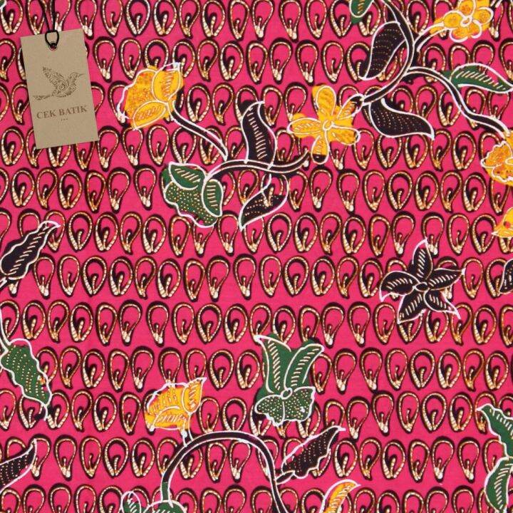 kain batik - Motif Madura (Pink Soft) (Ukuran 2 Meter Lebih) | Lazada ...