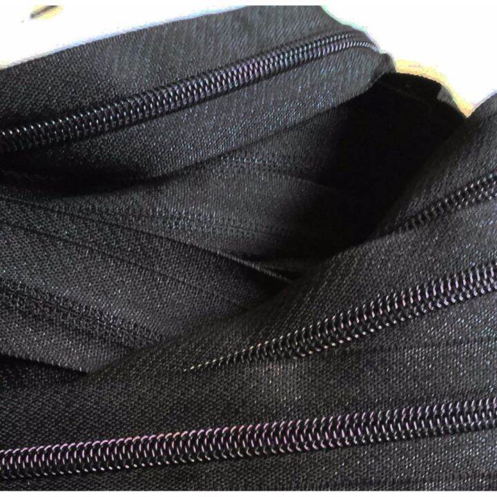 Daun Resleting Ukuran 5 Warna Hitam 10 Meter | Lazada Indonesia