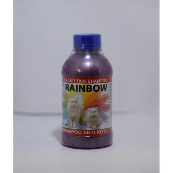 Shampoo Kucing Anti Kutu RAINBOW CAT Shampo Kucing Sampo Kucing ...