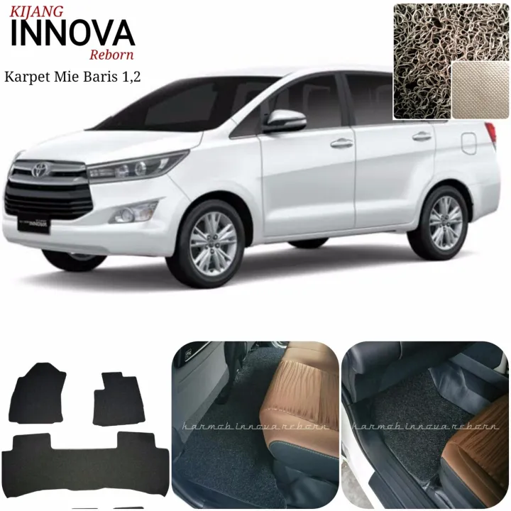 Karpet Mobil Innova Reborn Baris 1,2 - Warna Coklat | Lazada Indonesia